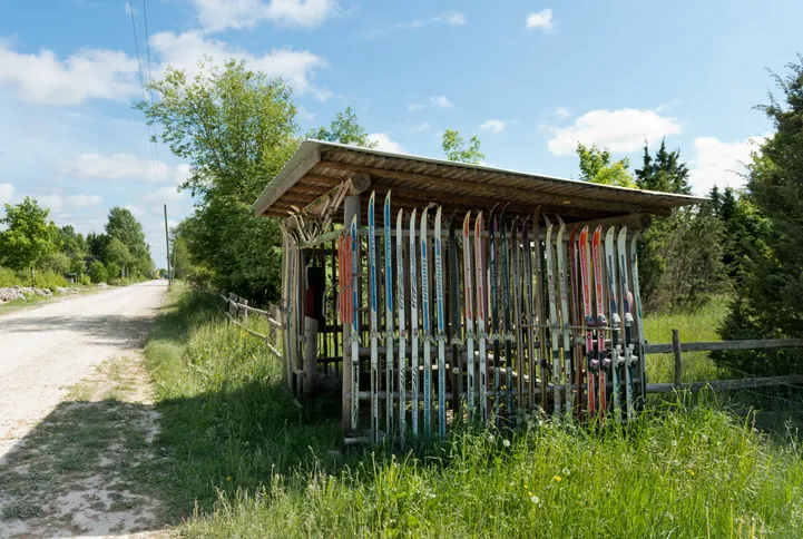 LÕBUS FOTO Hiiumaa bussipeatuses märgati seismas üllatavat tegelast