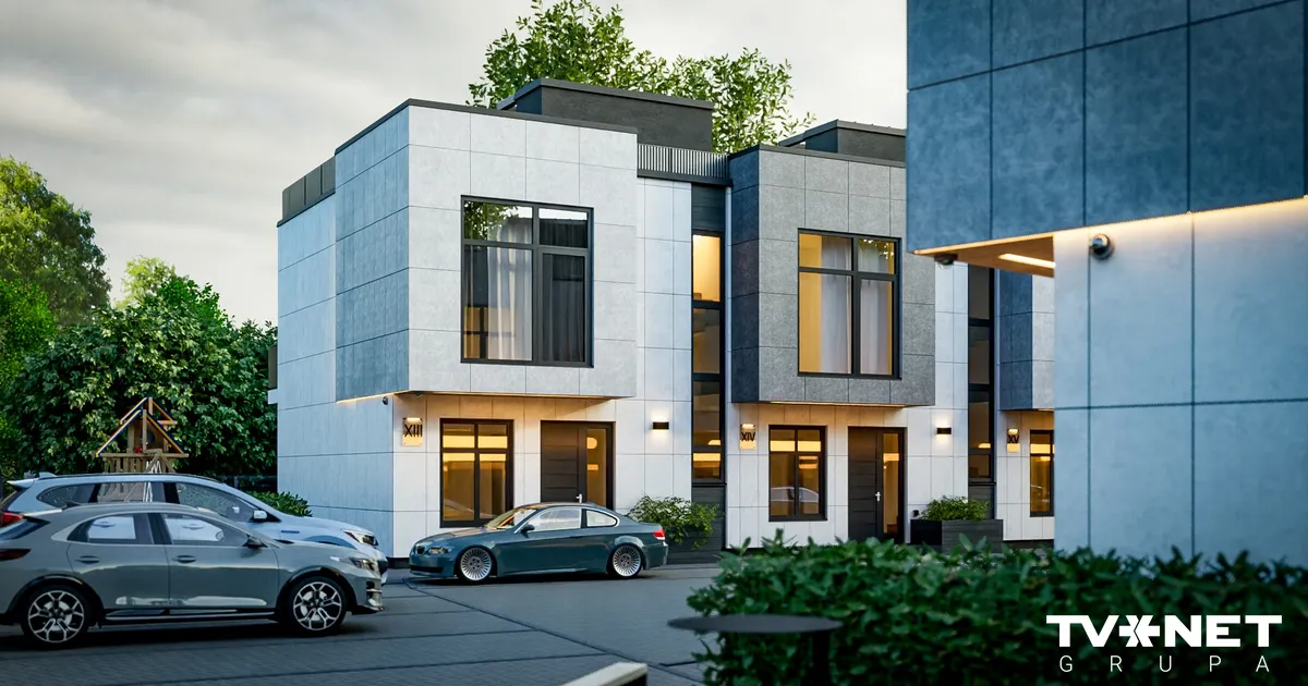 Праздник стропил отмечает жилой проект уникального концепта в Риге UPLEVEL HOME