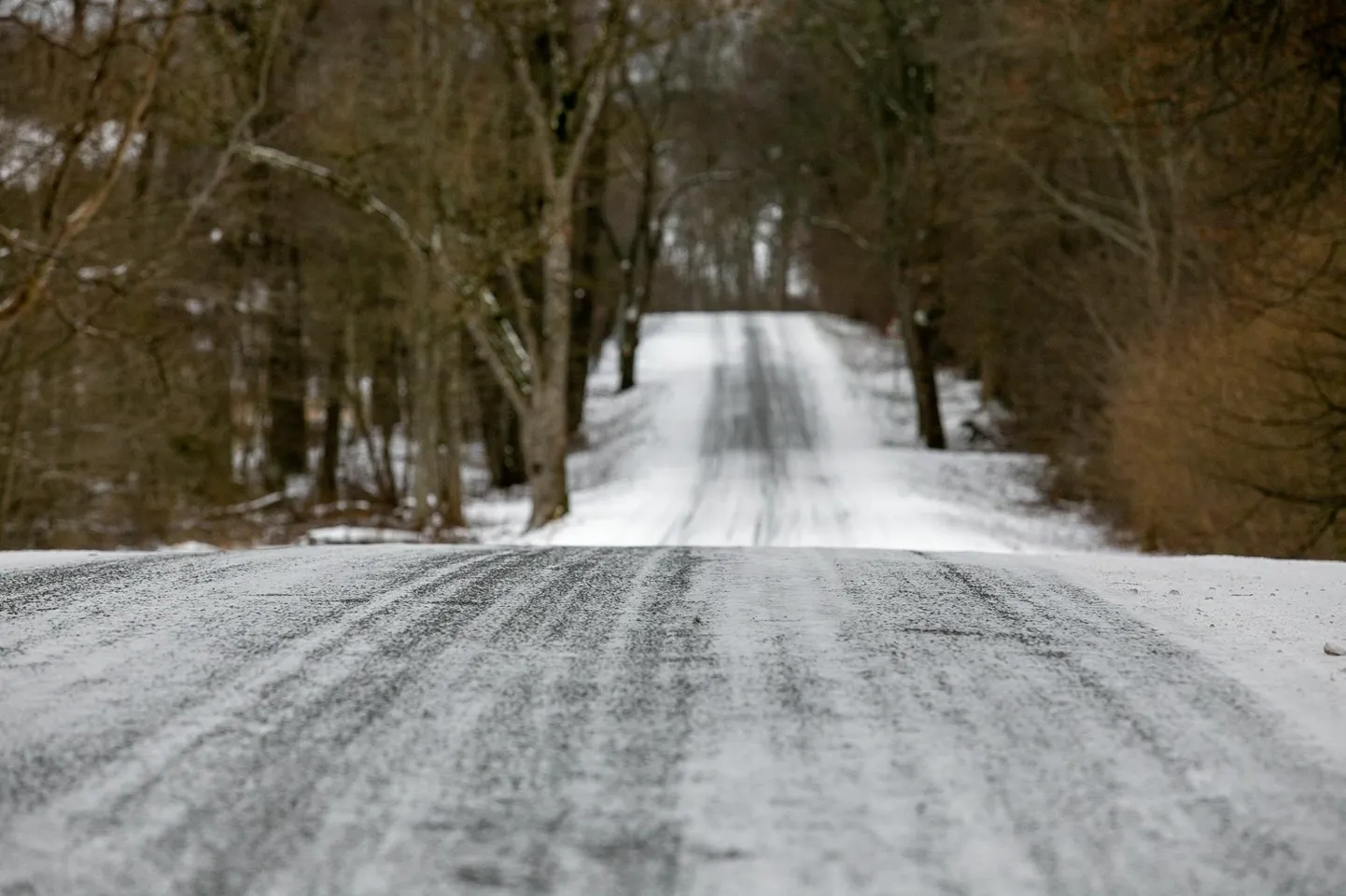 Teeolud võivad õhtu hakul saju ja libeduse tõttu halveneda