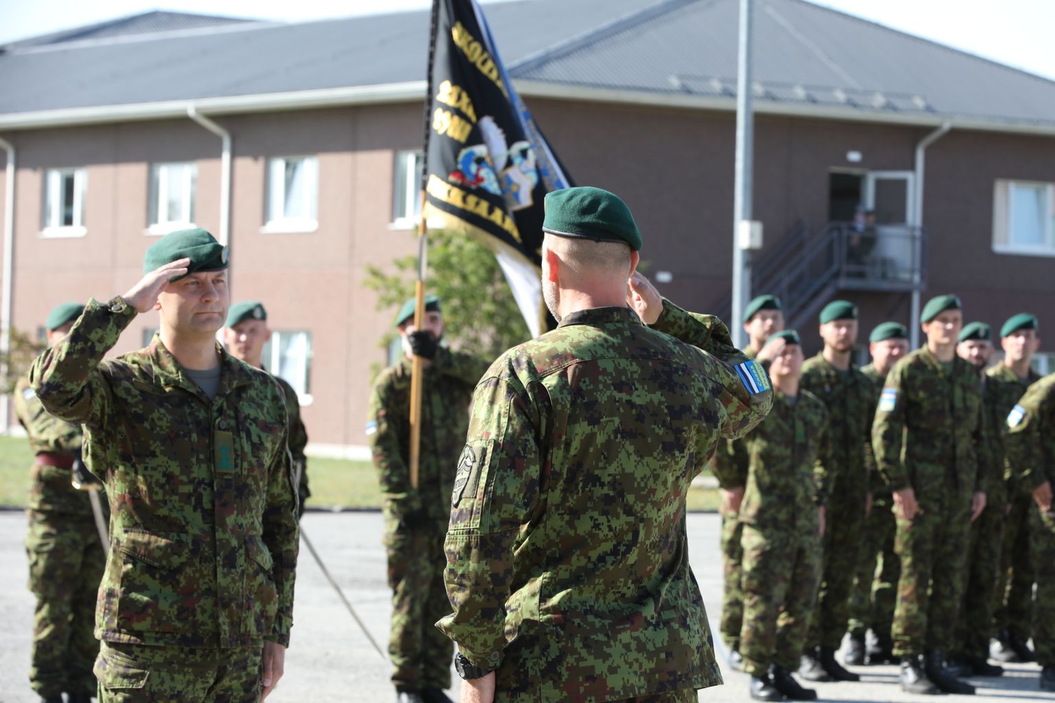 Kolonelleitnant Ranno Raudsik asub juhtima Scoutspataljoni
