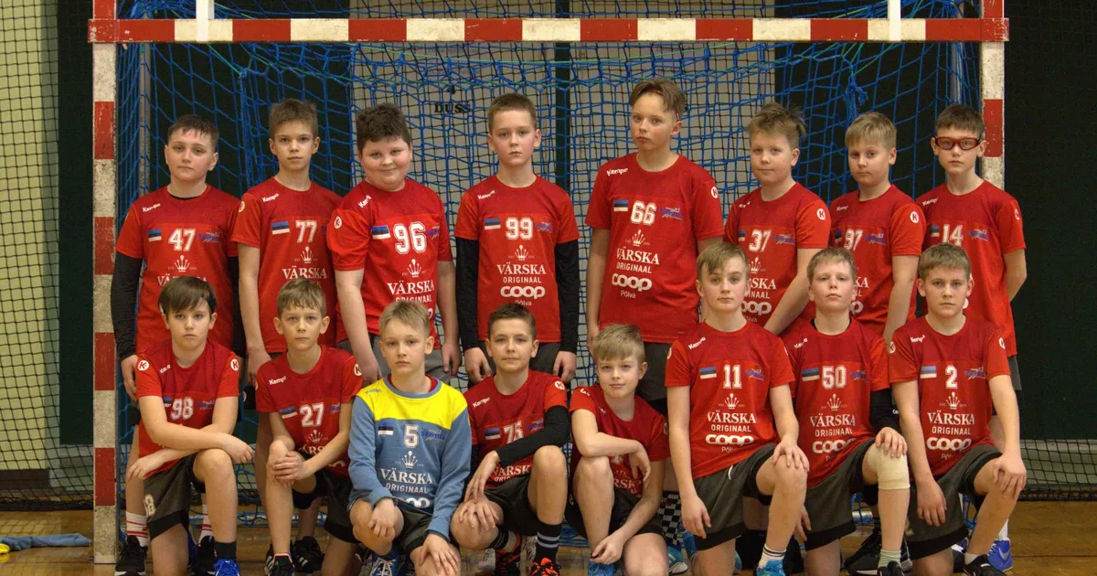 Põlva käsipallipoisid tulid avaetapil teiseks