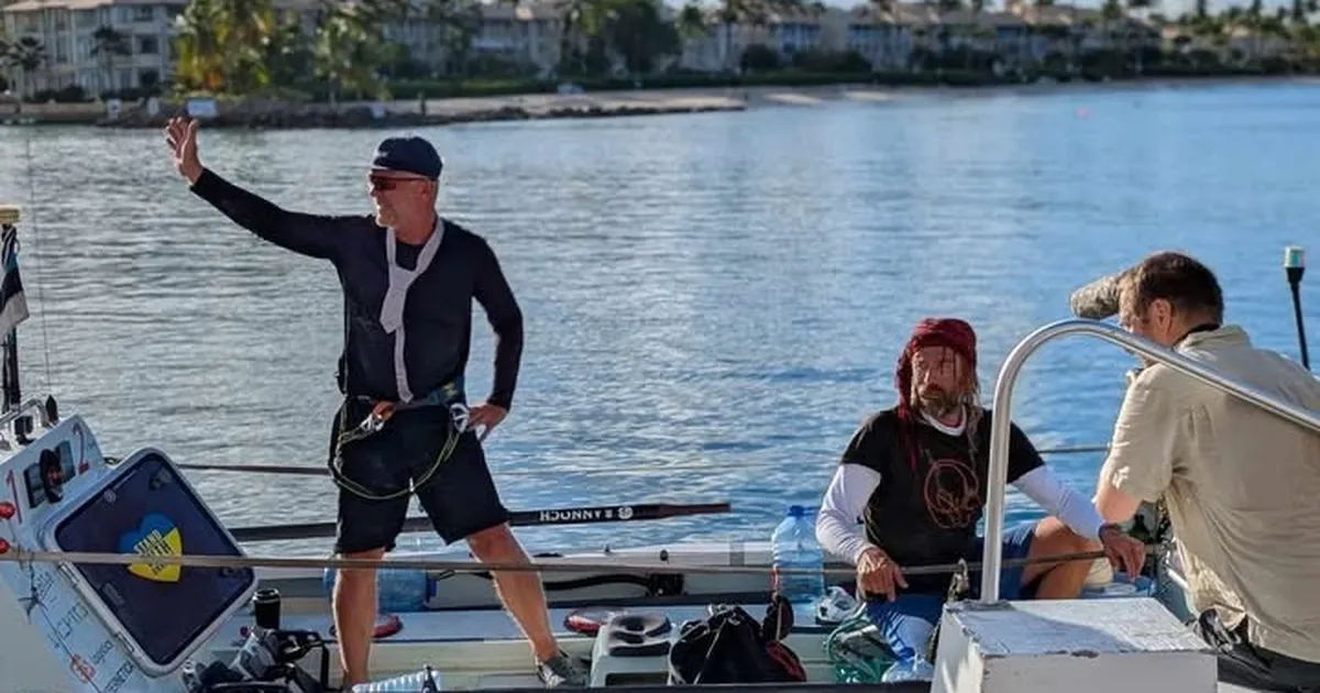 ÄRA TEGID! Hannes Hanso ja Mart Kuusk jõudsid teisele poole Atlandi ookeani