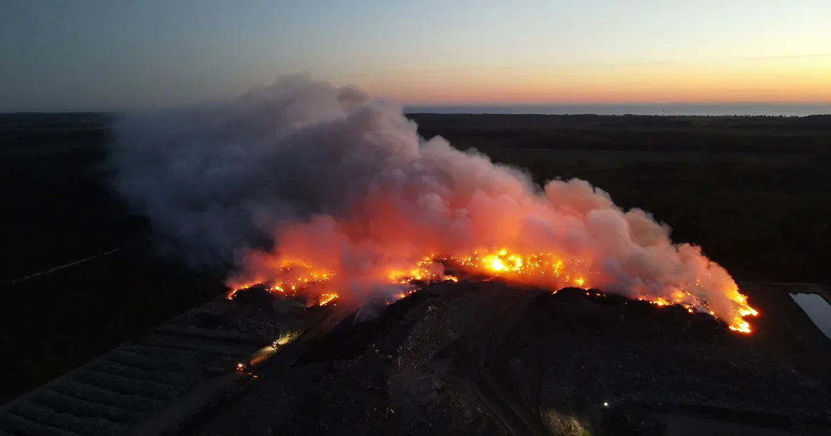 VIDEO Päästeamet: Uikala prügila põlengust tingitud suurem õhusaaste ...