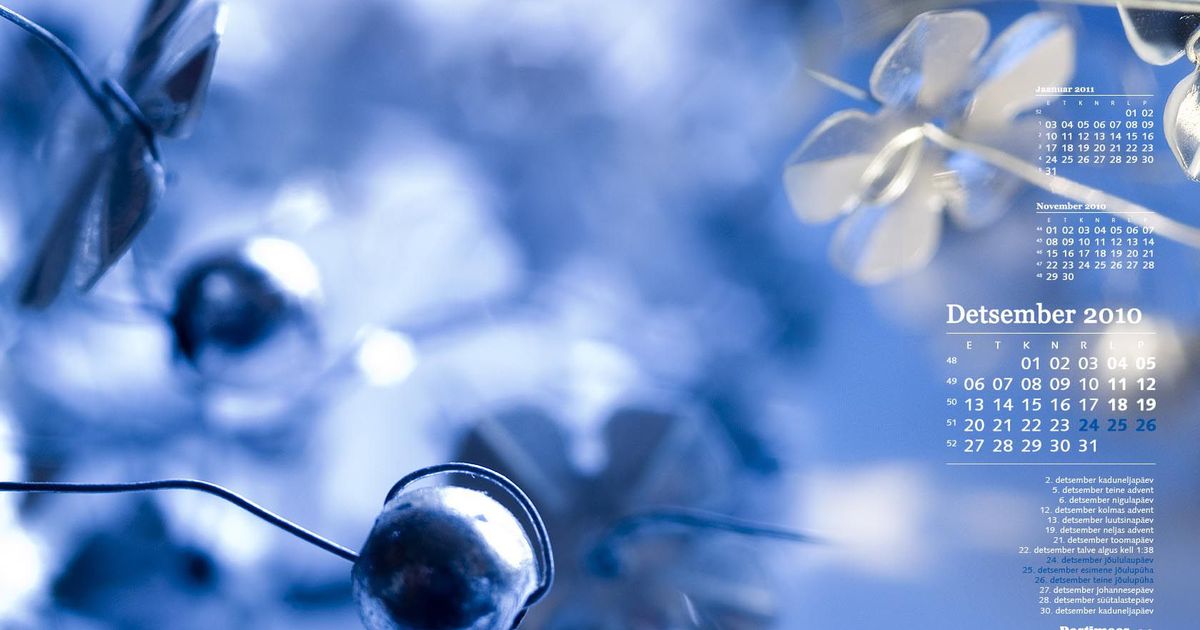 Detsembri kalender - Postimees: Värsked uudised Eestist ja välismaalt