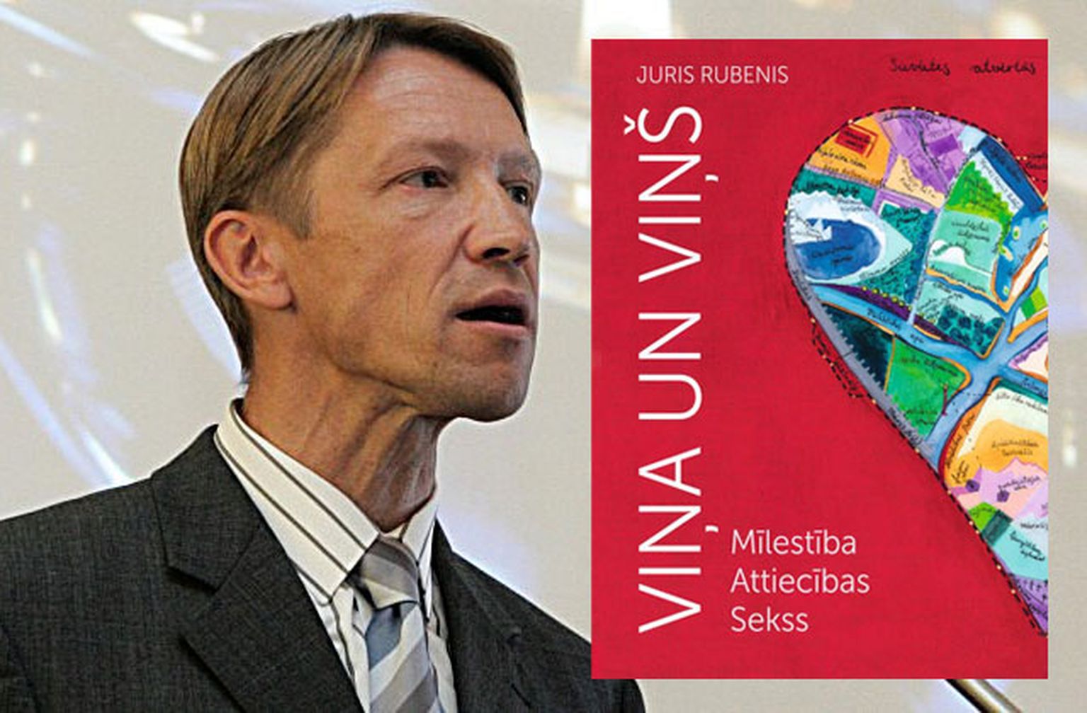 Mācītājs Juris Rubenis izdod grāmatu par attiecībām