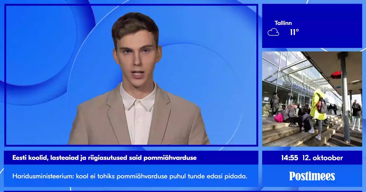 POSTIMEHE TELEUUDISED Eesti koolid, lasteaiad ja riigiasutused said ...