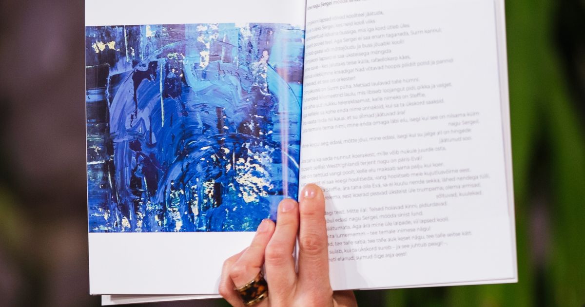 GALERII Elo Viiding ja Santa Zukker esitlesid ühist luule- ja ...