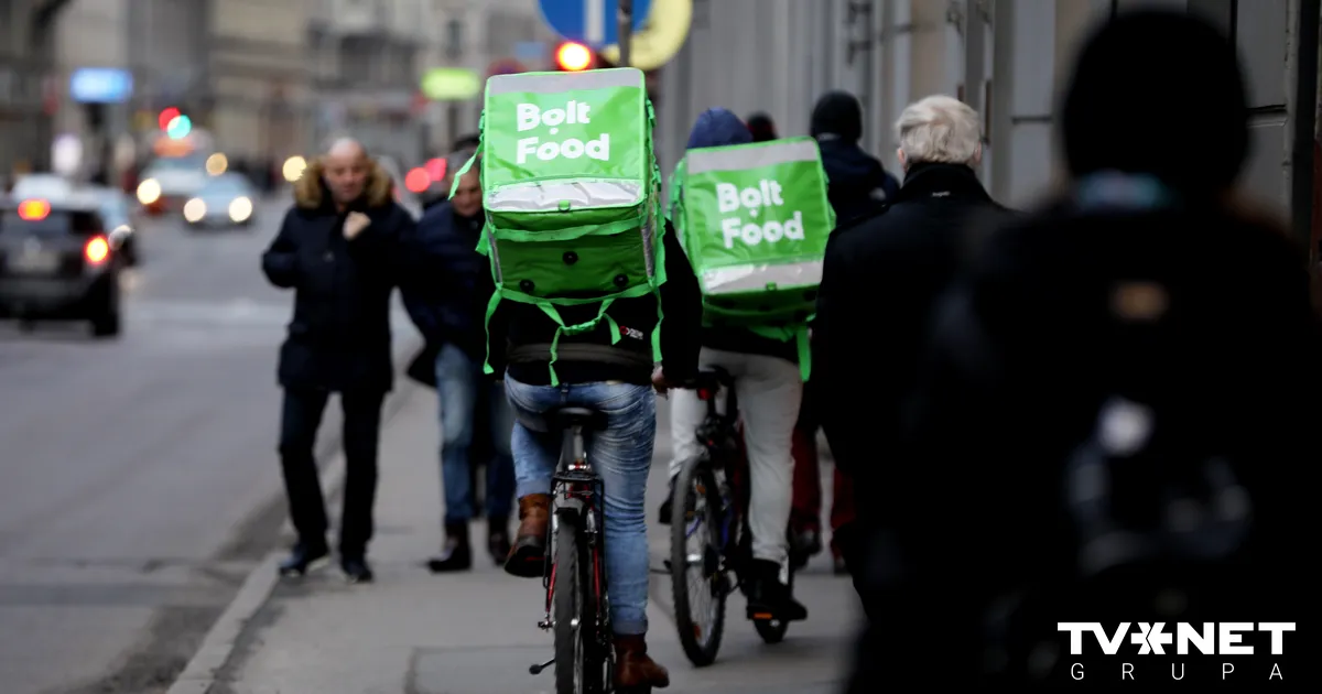 "Bolt Food" un "Wolt" pakalpojumi Latvijā kļūst aizvien pieprasītāki
