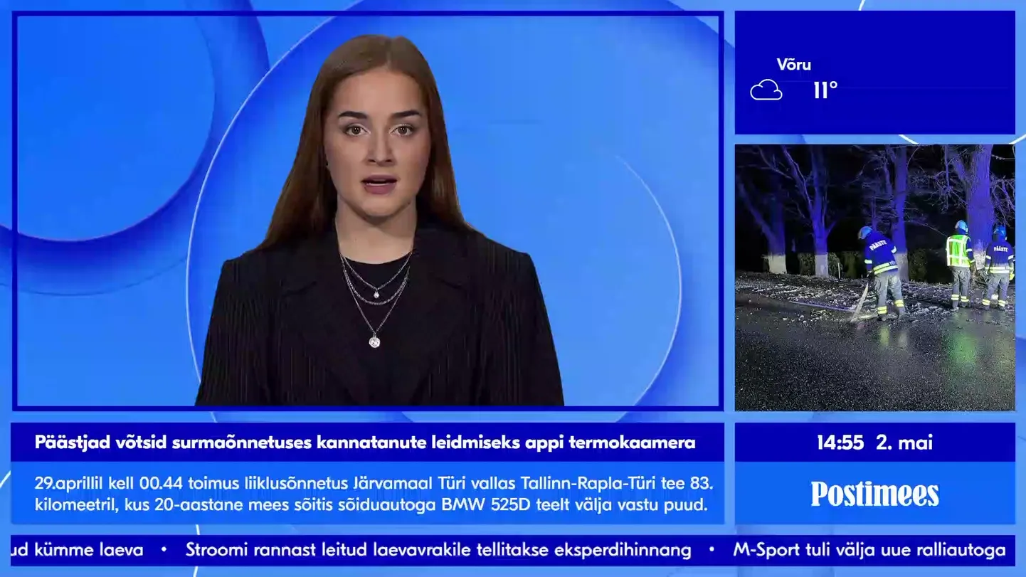 POSTIMEHE TELEUUDISED Päästjad võtsid surmaõnnetuses kannatanute ...