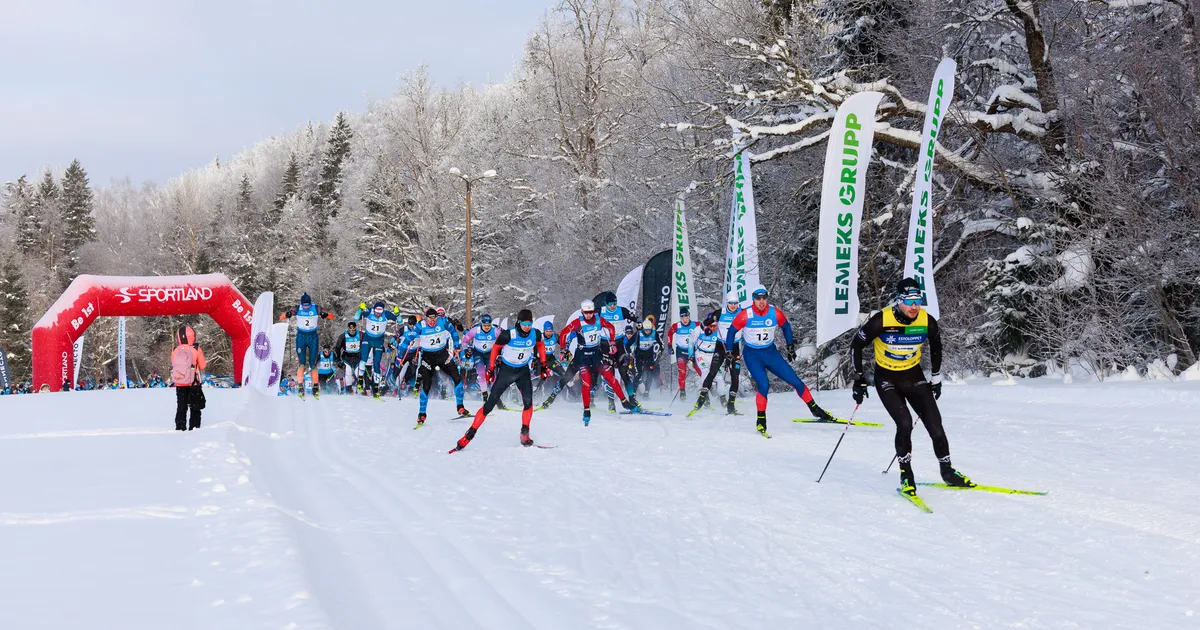 26. Neeruti maratonil osales 450 suusasõpra