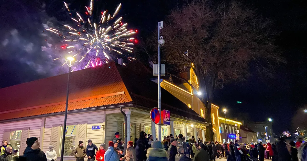 Paide teeb aastavahetussaluuti ja see on seekord eriti eriline