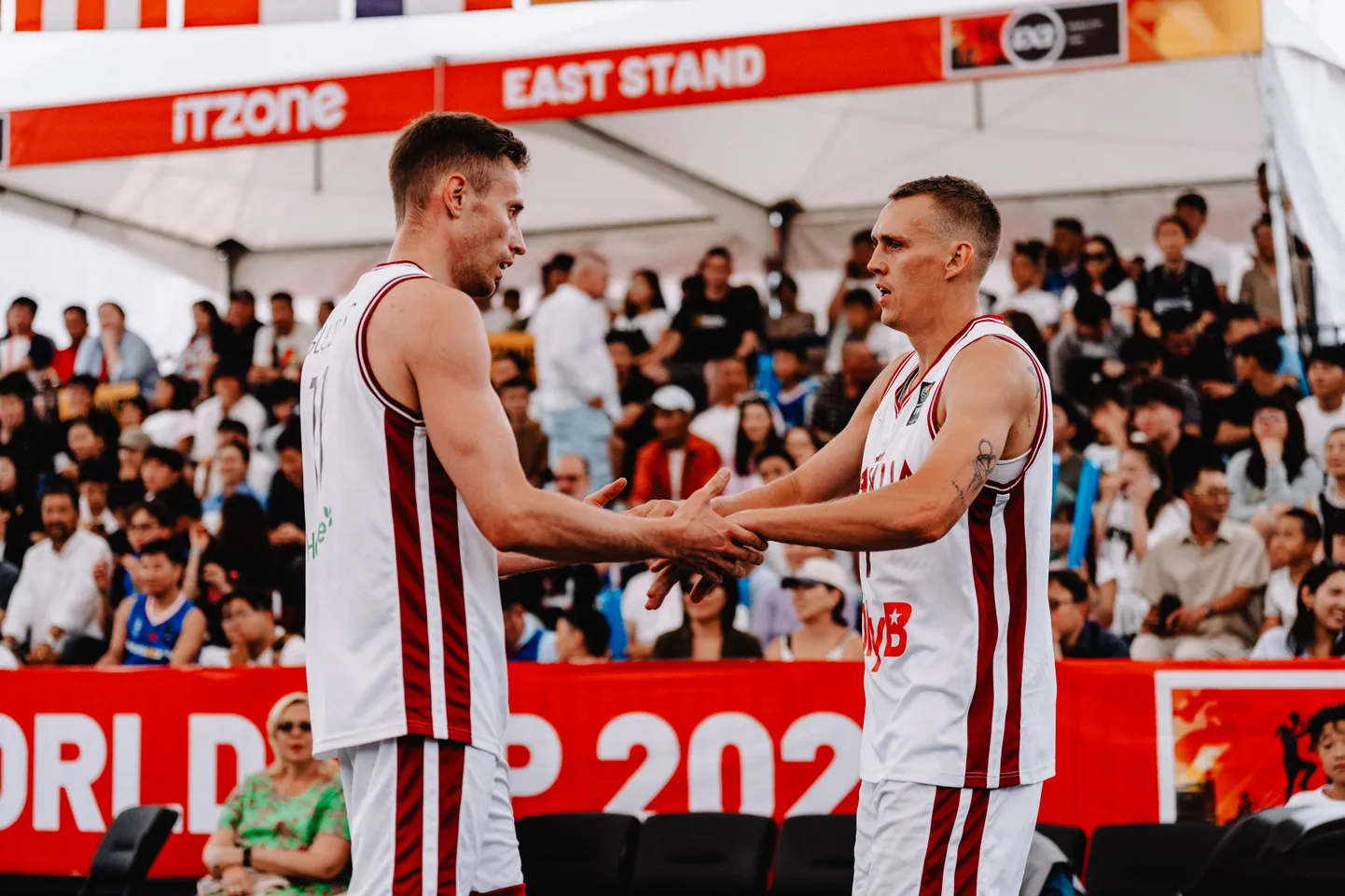 Latvijas 3x3 basketbolisti zaudē Pasaules kausa ceturtdaļfinālā