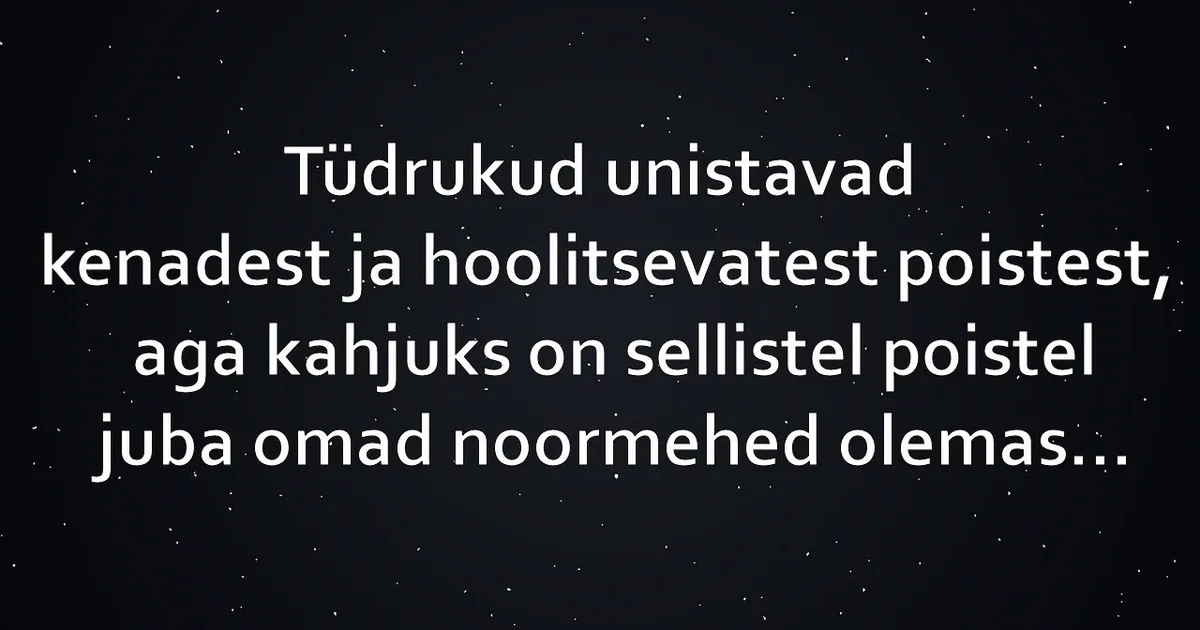 Kenad ja hoolivad poisid