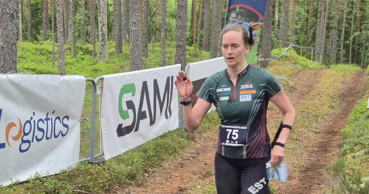 Sigrid Ruul võitis orienteerumise lühirajal hõbemedali