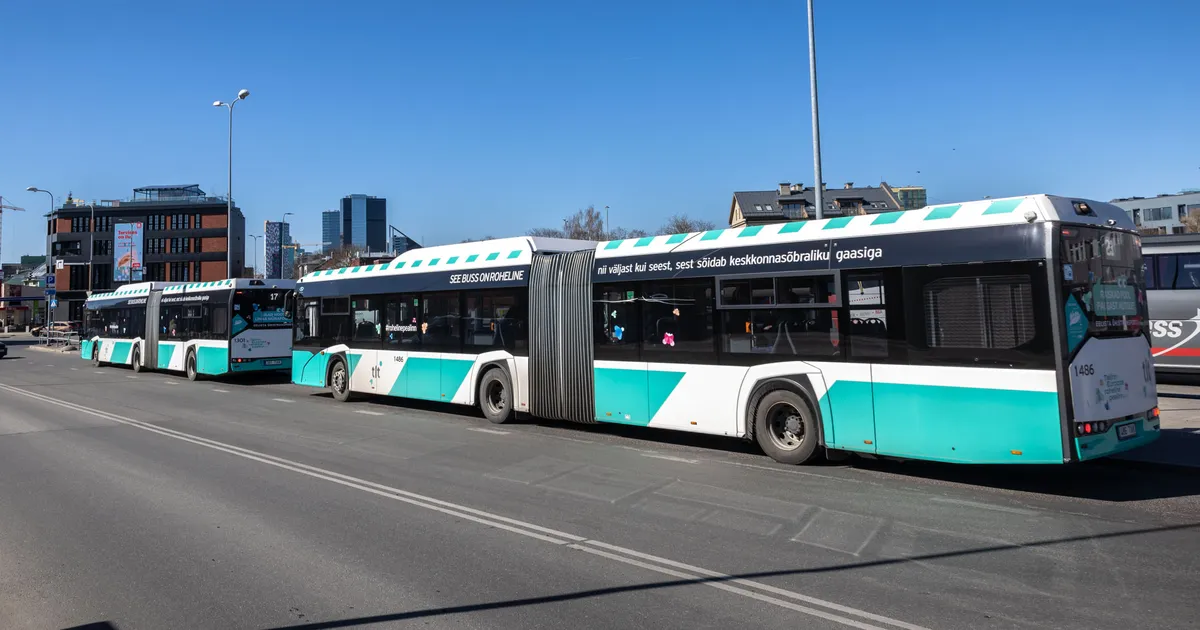 Tallinna piiri ületavate bussiliinide rahastus ootab otsust uuelt ...