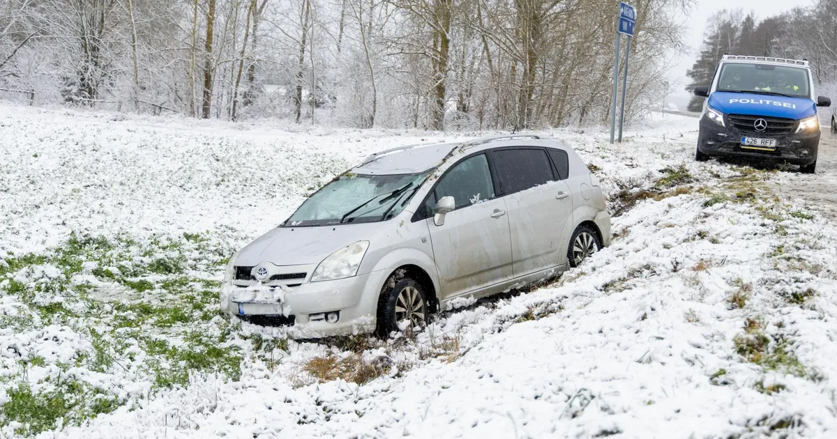 GALERII Libedus tingis avarii Koeravere ristmikul