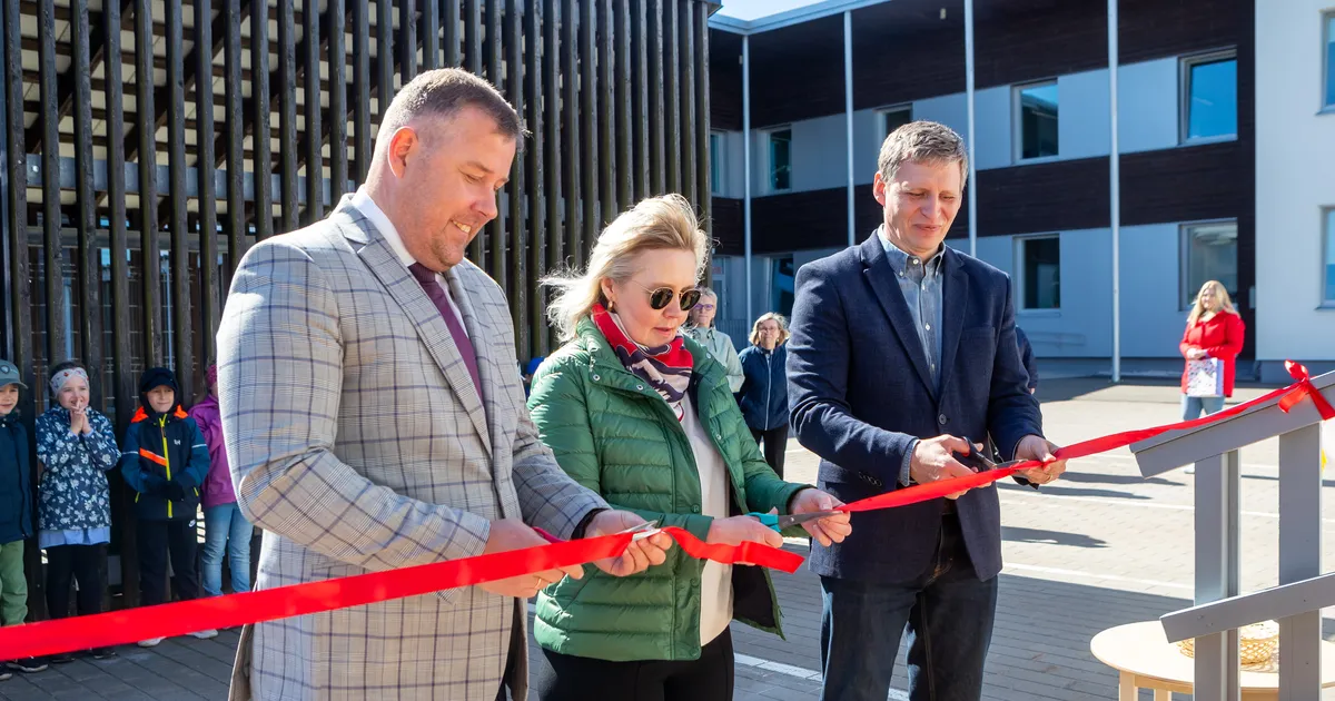 VIDEO JA GALERII Ida-Niidu lasteaias avati moodulmaja kahele ...