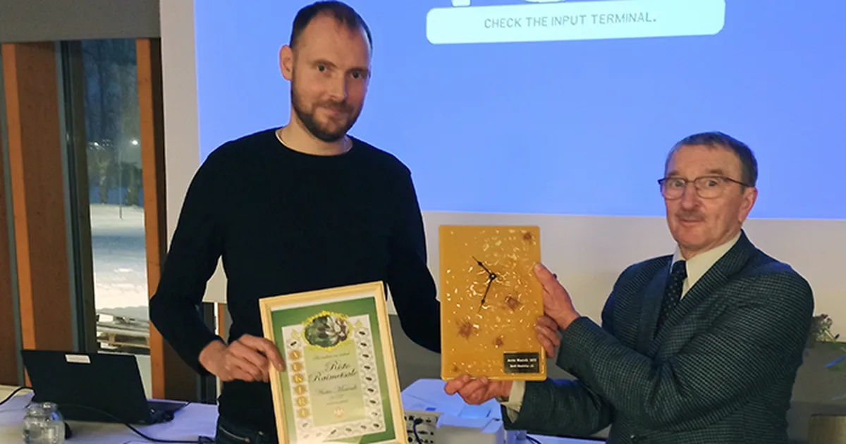 Aasta mesiniku tiitliga tunnustati Risto Raimetsa