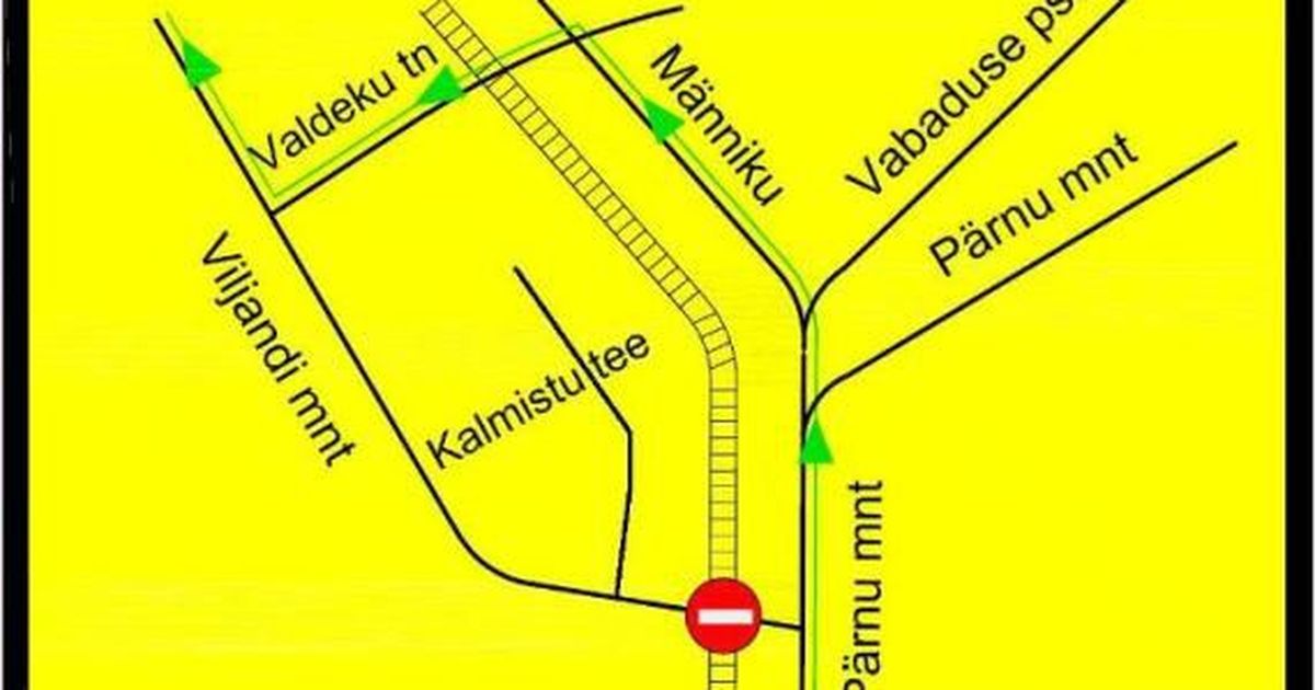 Viljandi maantee raudteeülesõit Tallinnas läheb remonti
