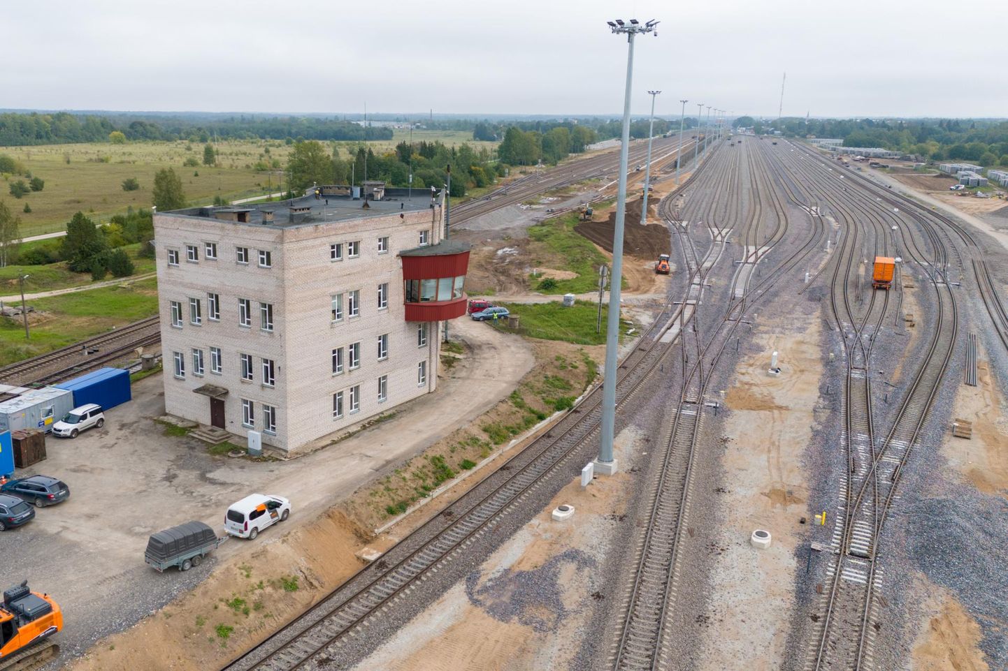 Tapa sorteerimisjaama ehitus hakkab valmima