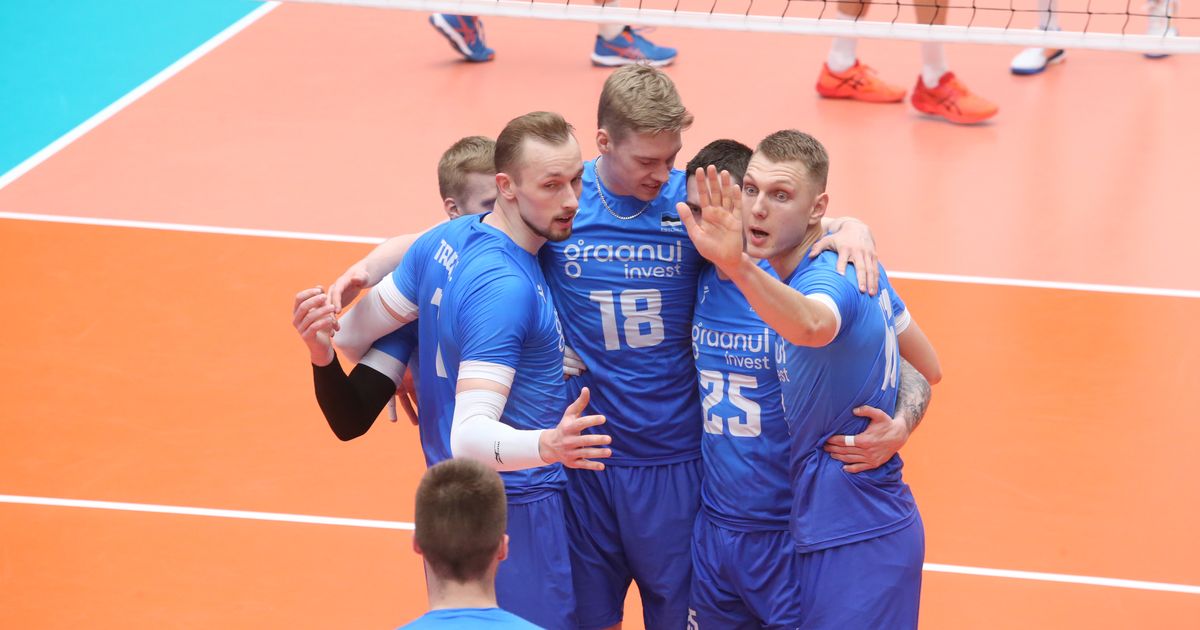 GALERII Eesti võrkpallikoondis sai Kuldliigas olulise võidu