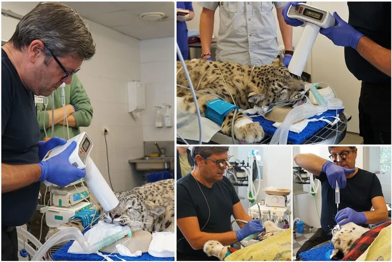 FOTOD Vaata, kuidas Tallinna loomaaia lumeleopard hambaarstil käis