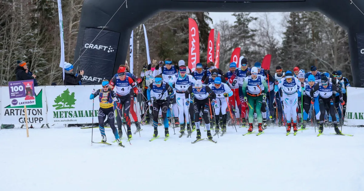 VIRU MARATON Ligi 400 sportlast alustas Viru maratoni põhidistantsi