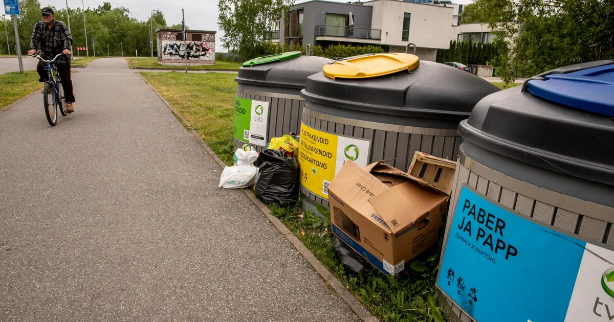 Klaasi ei tohi enam olmejäätmete sekka visata