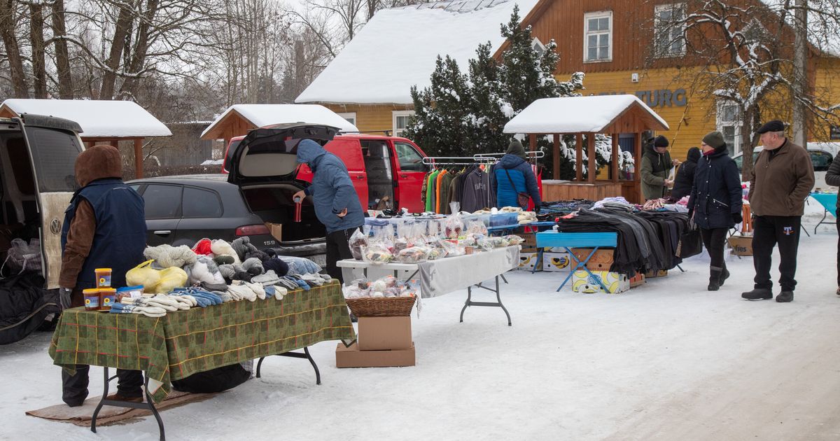 Krõbeda hommiku pärast jäi muist kauplejaid Abja laadale tulemata