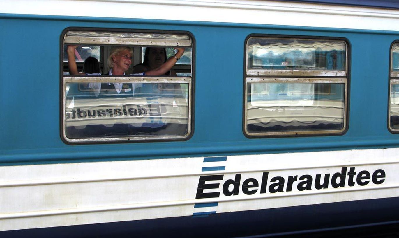 Edelaraudtee saatis ühe rongi Kasahstanile pilootprojekti raames ...