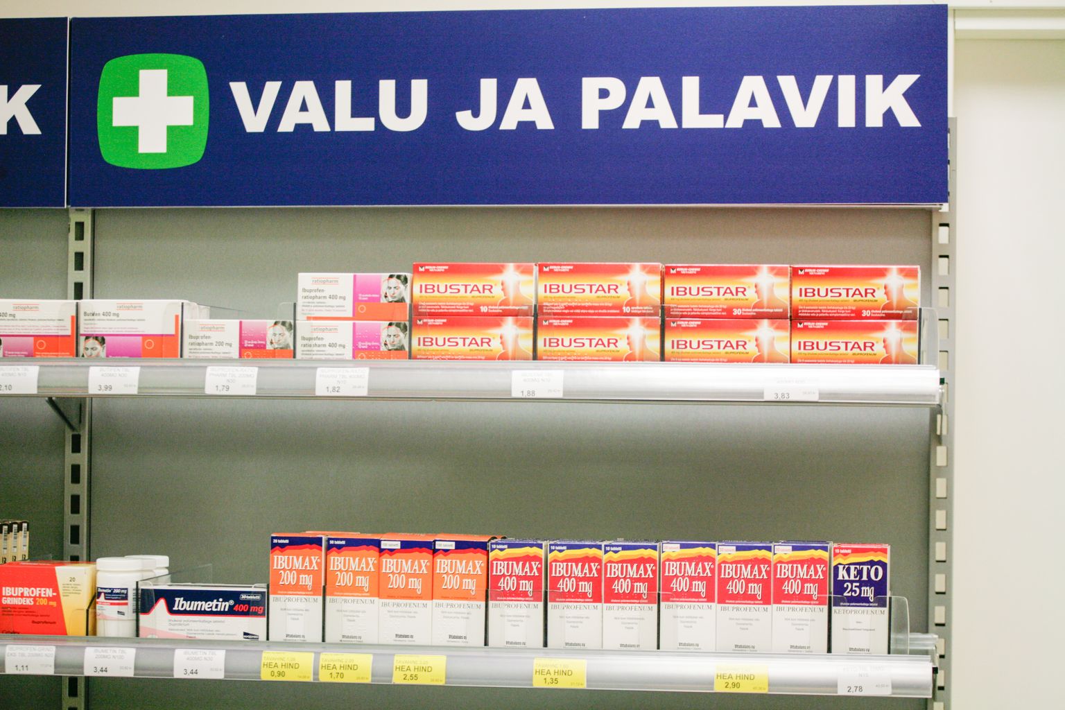 Kas tead, milline on õige paratsetamooli ja ibuprofeeni annus?