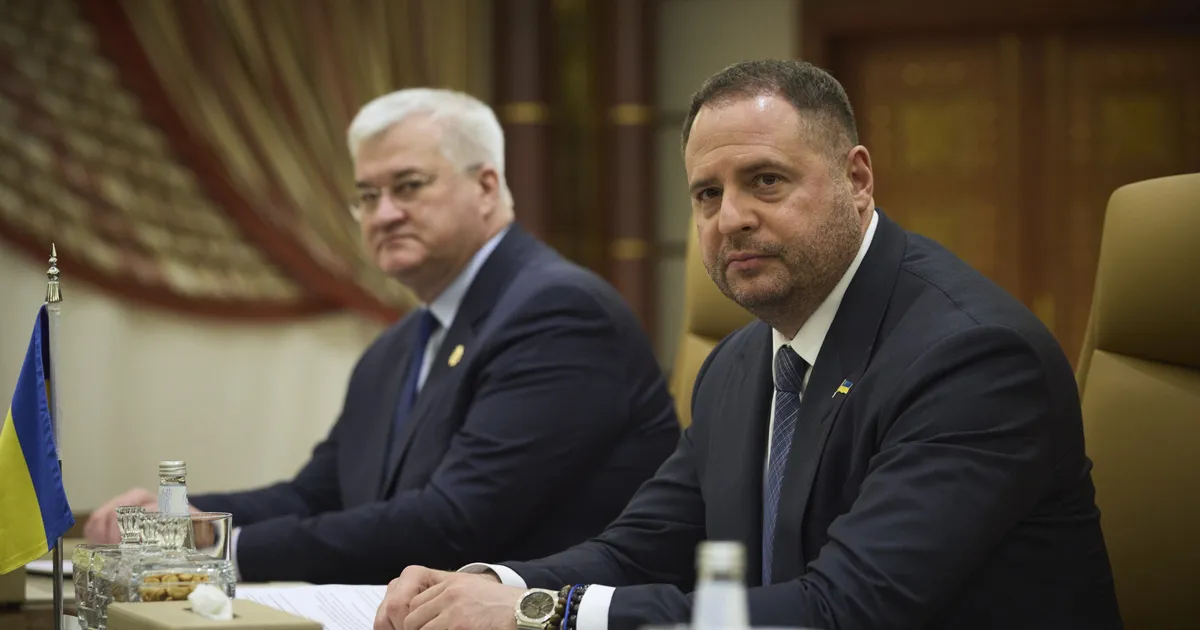 BLOGI 1119. sõjapäev Ukrainas: Jermak: me panime läbirääkimistel paika ...