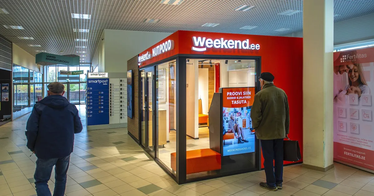 WeekendShoes avab üle Eesti uuenduslikud nutipoed