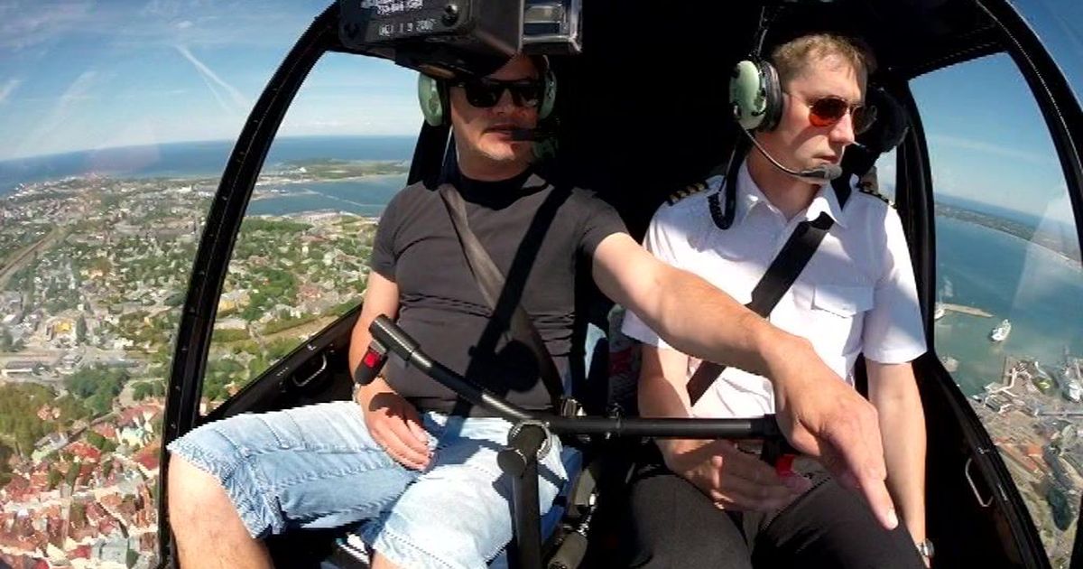 Reporter proovis omal nahal, mida tähendab helikopteri juhtimine