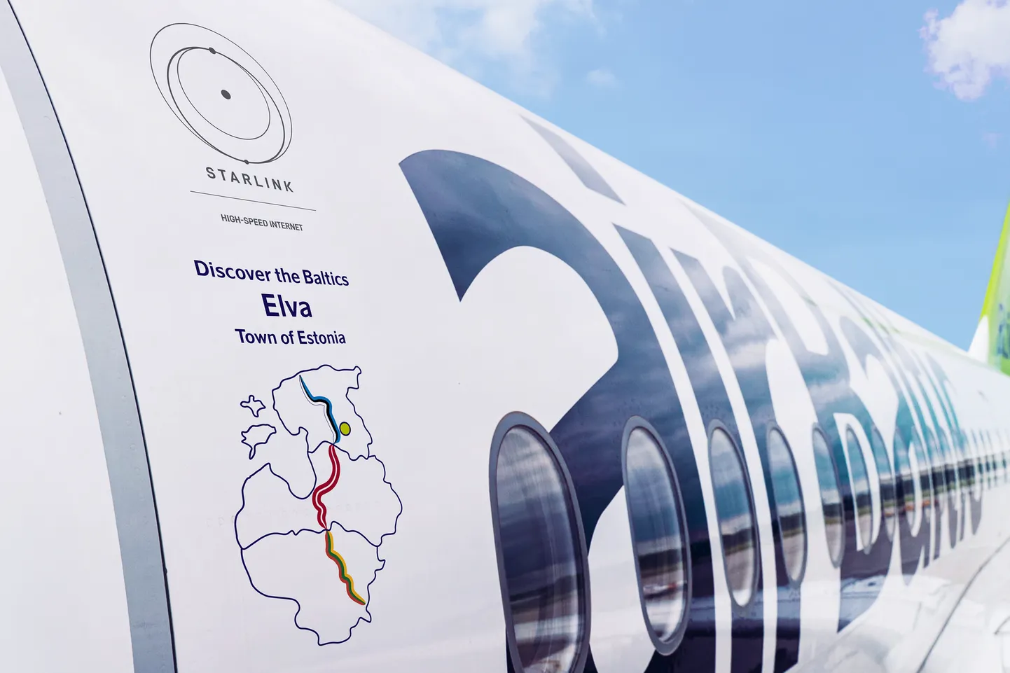 Air Balticu lennuk sai nimeks Elva