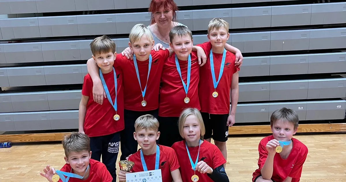 Koolispordi 1.-3. klasside rahvastepalli võistluses oli võidukas ...