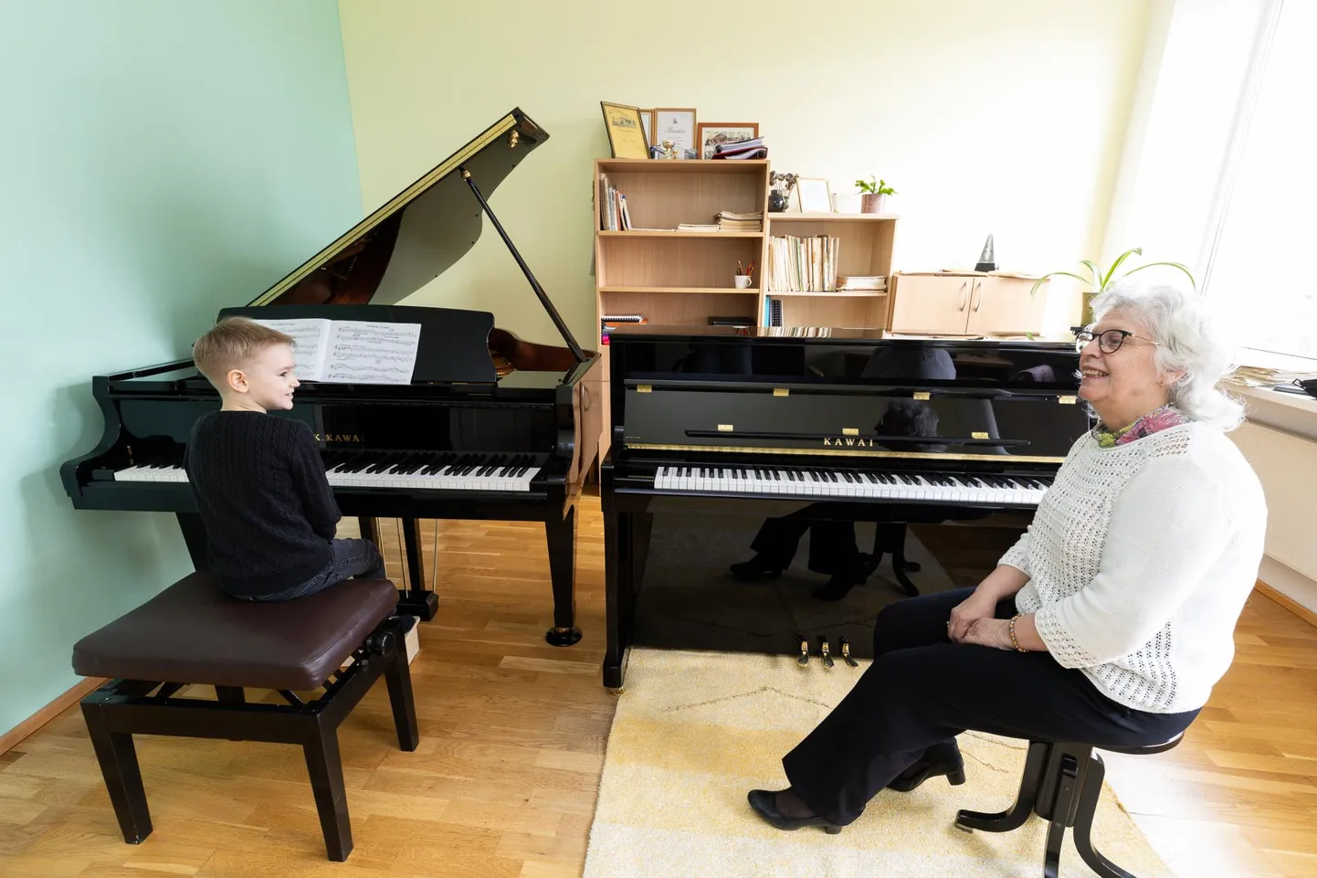 Suurt juubelit tähistanud muusikakool sai pillipargile ajaloolise täienduse