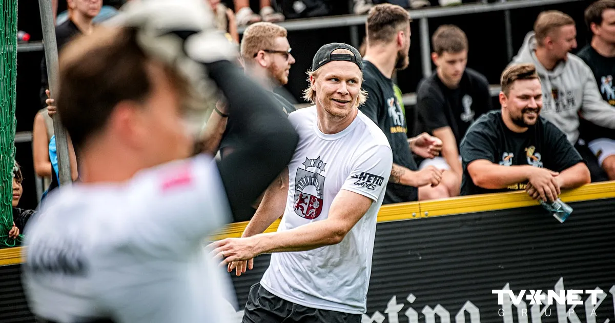 NOSKATIES Ābols gūst fantastiskus vārtus – hokejisti triumfē "Ghetto ...