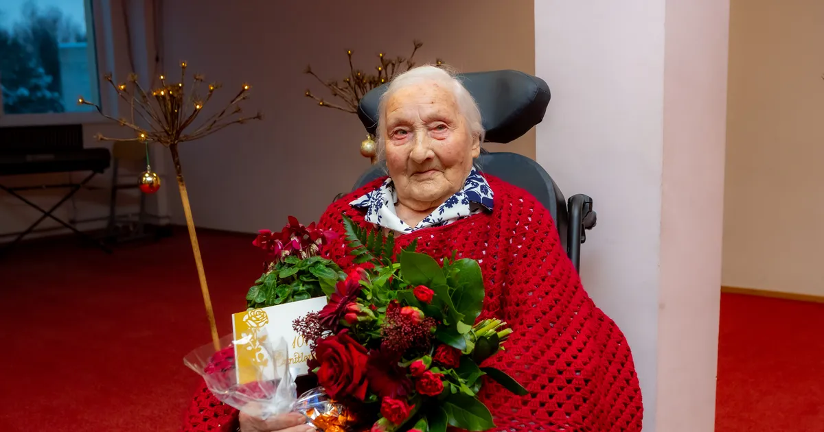 VIDEO 101-aastane proua Helgi Kukk: "Siin on kenad inimesed!"