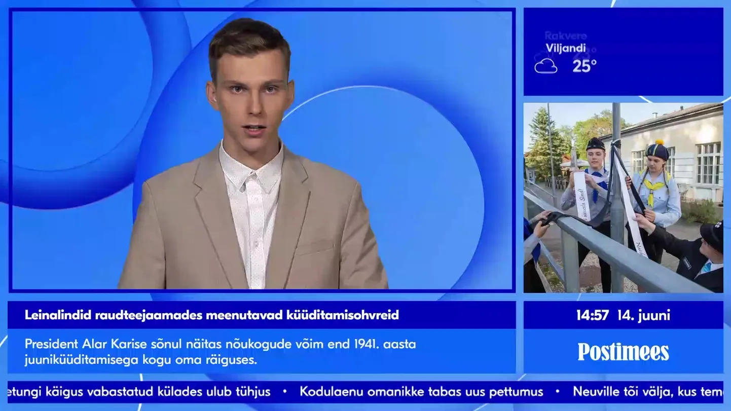 POSTIMEHE TELEUUDISED Leinalindid raudteejaamades meenutavad ...