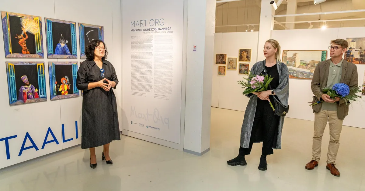 GALERII Muuseumis avati hinnatud pagulaskunstniku näitus