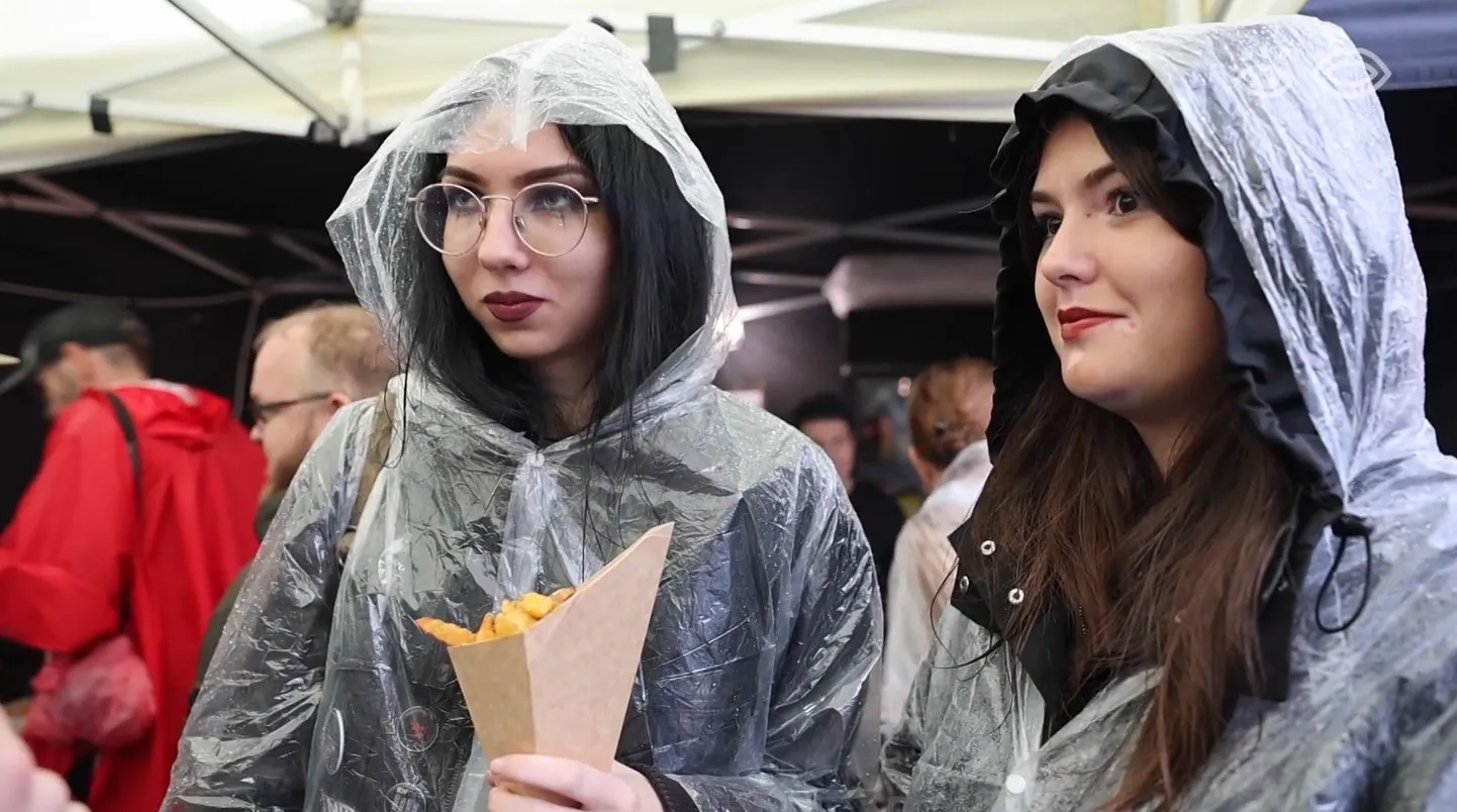 VIDEOREPORTAAŽ «Mis sest, et vihmane!» Hard Rock Laagri külastajad ...