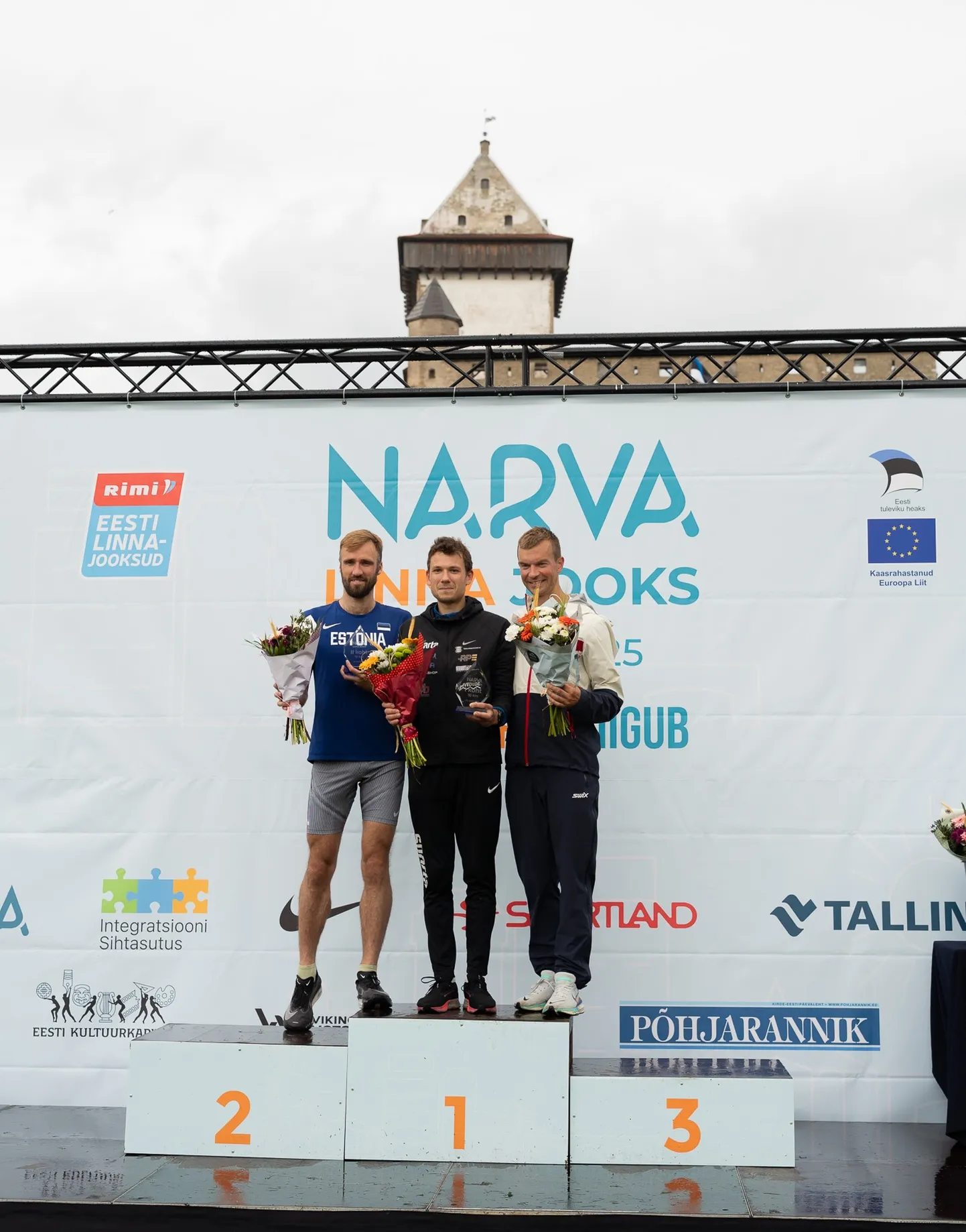 Narva linna jooksu võitsid Leonid Latsepov ja Helen Bell