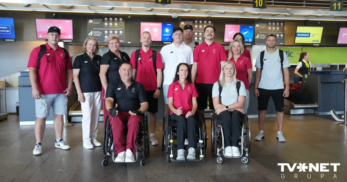 Latvijas sportisti Parīzes paralimpiskajās spēlēs