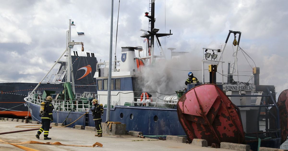 30-meetrine kalalaev läks põlema - Eesti - Postimees: Värsked uudised ...
