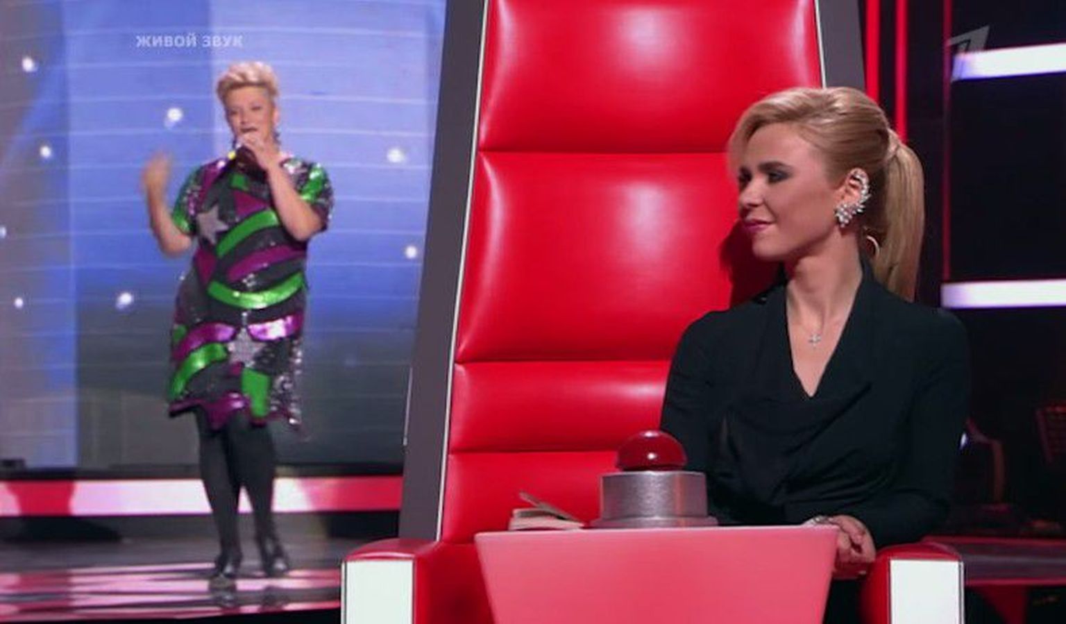 Video: Sofia Rubina-Hunter pääses Vene saates «The Voice» paremate hulka