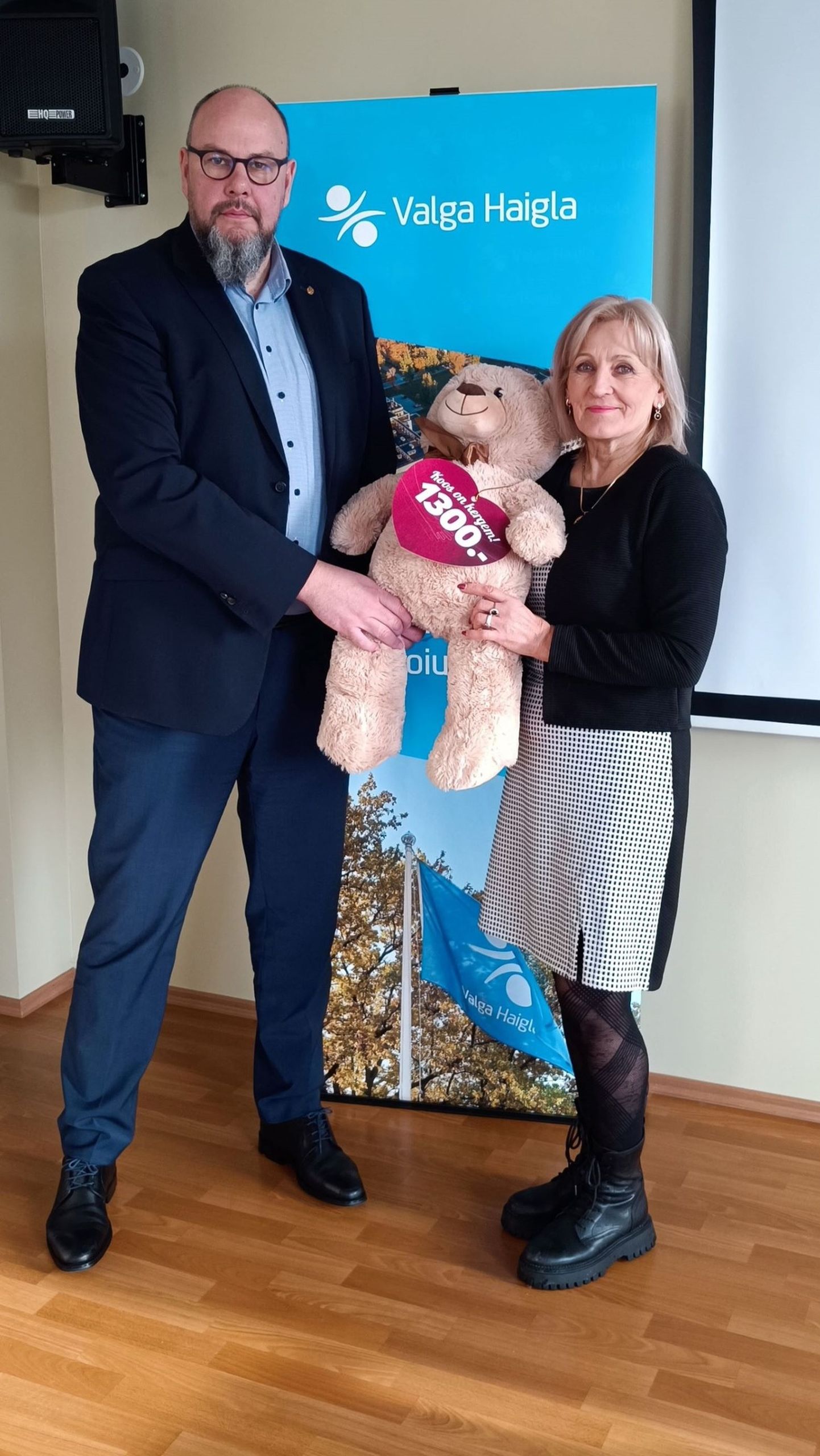 Valga haigla saab heade inimeste toel laste mängunurga