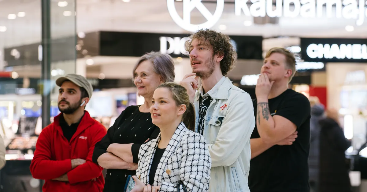 GALERII Viru keskuses toimunud kuriteoohvrite toetamise kampaania ...