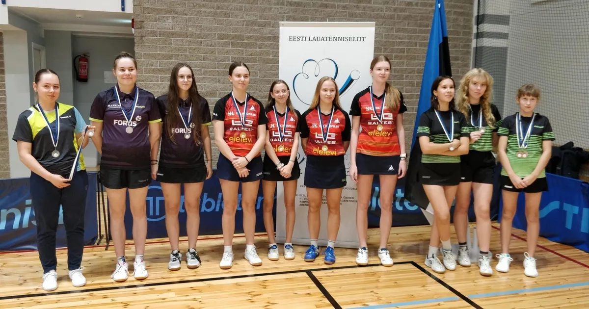 Angela Laidinen on nüüd Eesti meister nii U15 kui ka U19 kategoorias