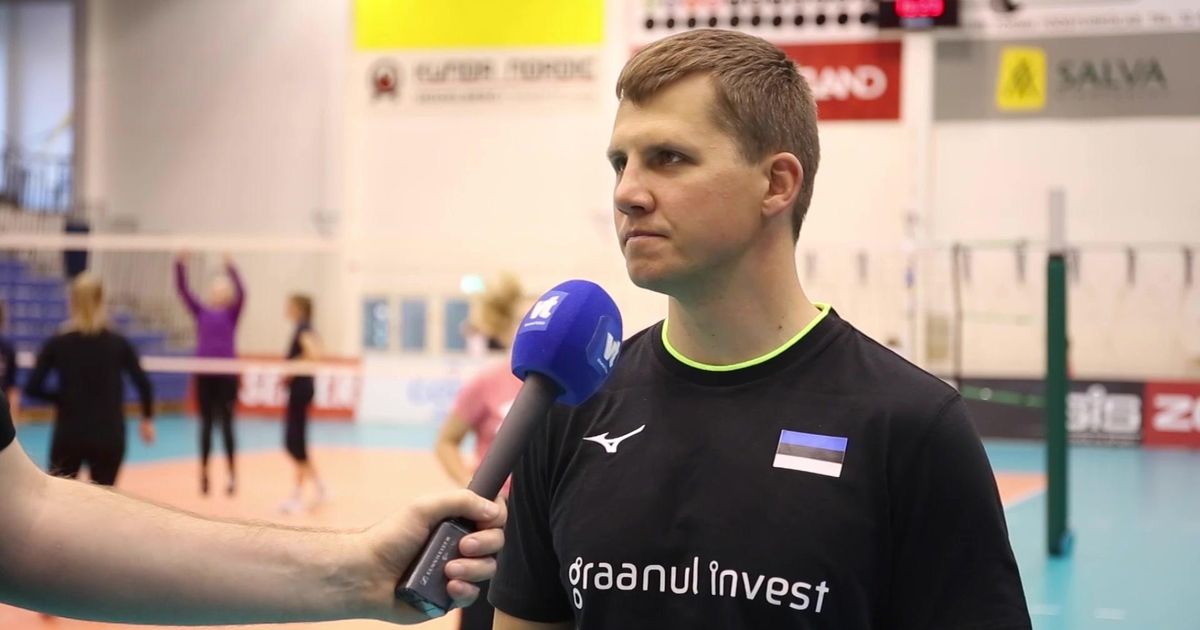 Eesti võrkpallikoondise abitreener Rainer Vassiljev jätkab ...
